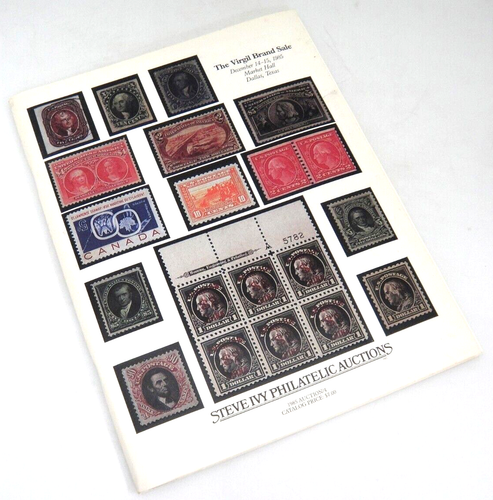 Steve Ivy Stamp Auction Catalog 1987 ASDA Interpex Covers from Story ...