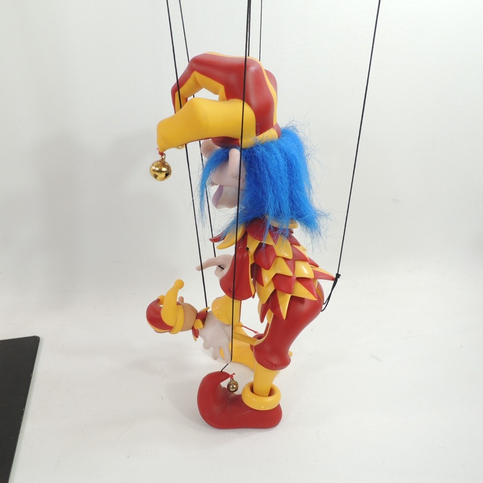 Dexter The Jester Marionette designed by Daniel Oates 2001 for Bozart ...