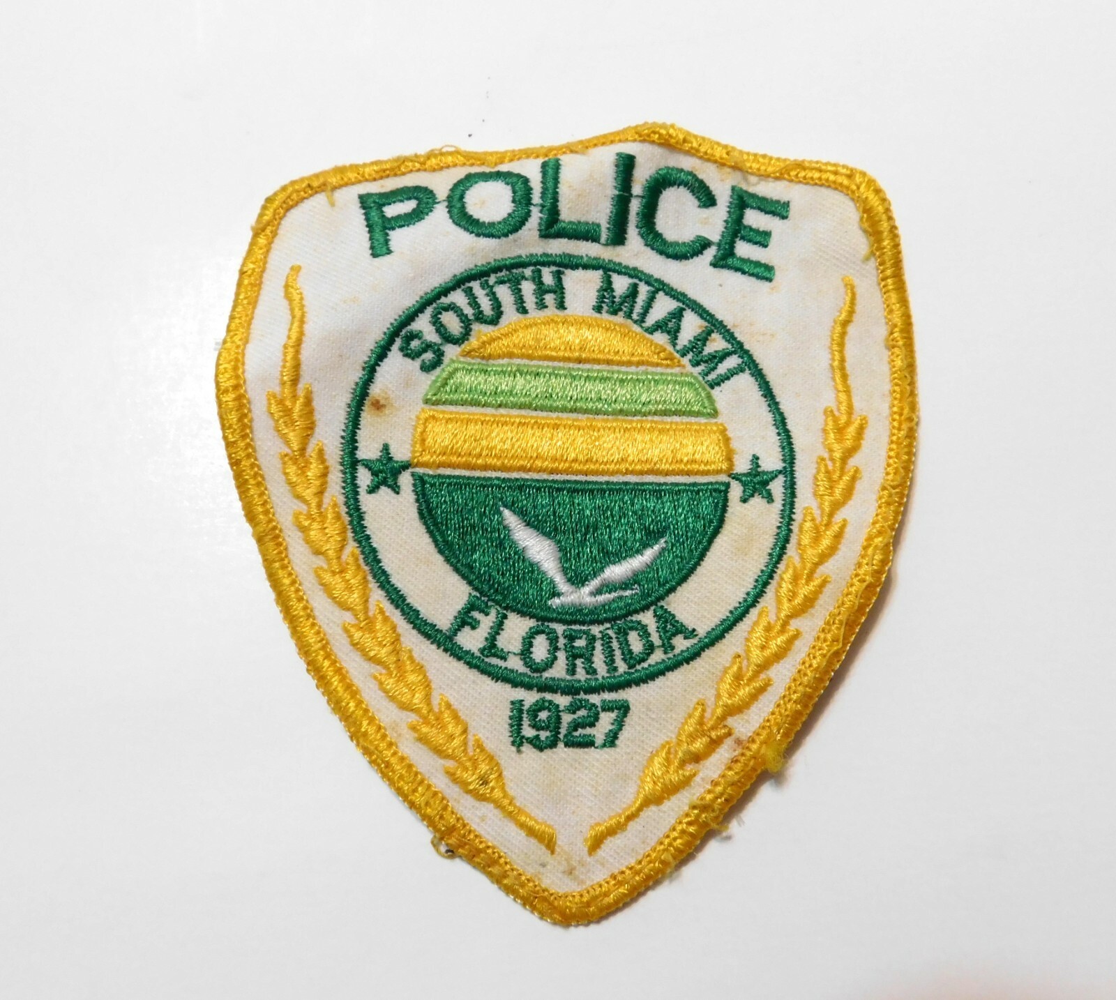 Vintage SOUTH MIAMI FLORIDA POLICE PATCH 4" | eBay