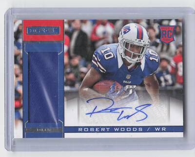 2013 Panini Rookies & Stars #230 Robert Woods Materials Signatures ...
