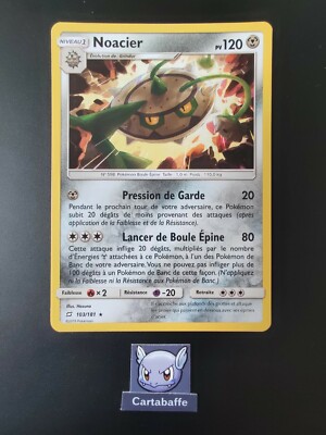 Carte Pokémon Noacier 103/181 Rare SL9 Duo de Choc | eBay