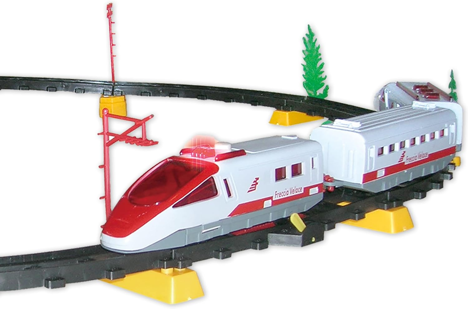 Freccia Veloce Pista Trenino Elettrico, Treno Giocattolo per Bambini ...