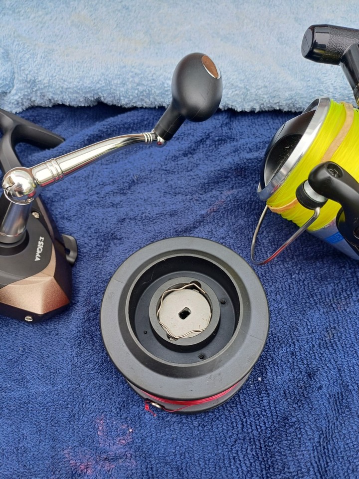 used fixed spool sea fishing reels | eBay UK