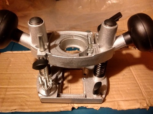 TREND T4 PLUNGE ROUTER PLUNGE BASE & LOWER HOUSING COMPLETE | eBay UK