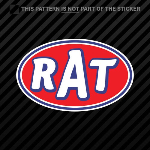 Rat Rod Sticker Self Adhesive Vinyl hot rod | eBay