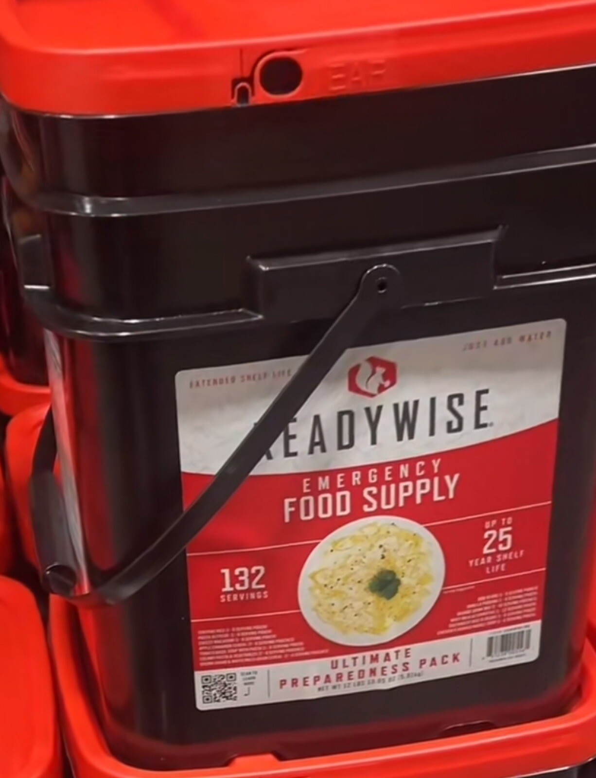 Readywise 132 Serving Emergency Food Supply Bucket *FREE FAST SHIPPING ...