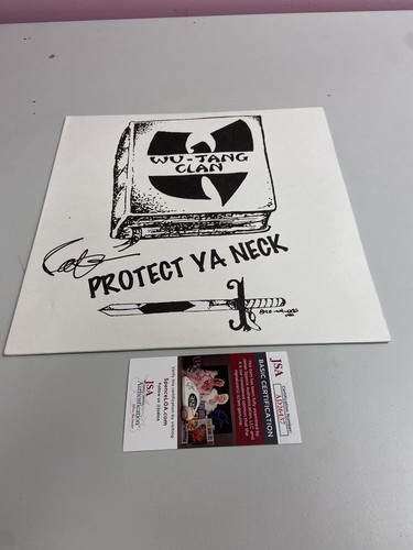 Raekwon Signed Wu-Tang Clan vinyl Protect Ya Neck The Chef Autographed ...