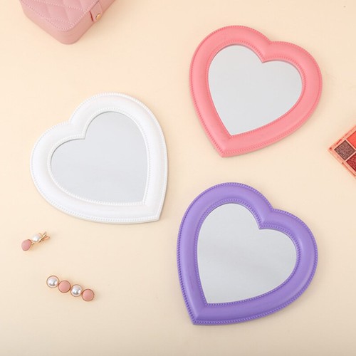 Web Celebrity Cosmetic Mirror Decorative Mirror Girl Heart Student ...