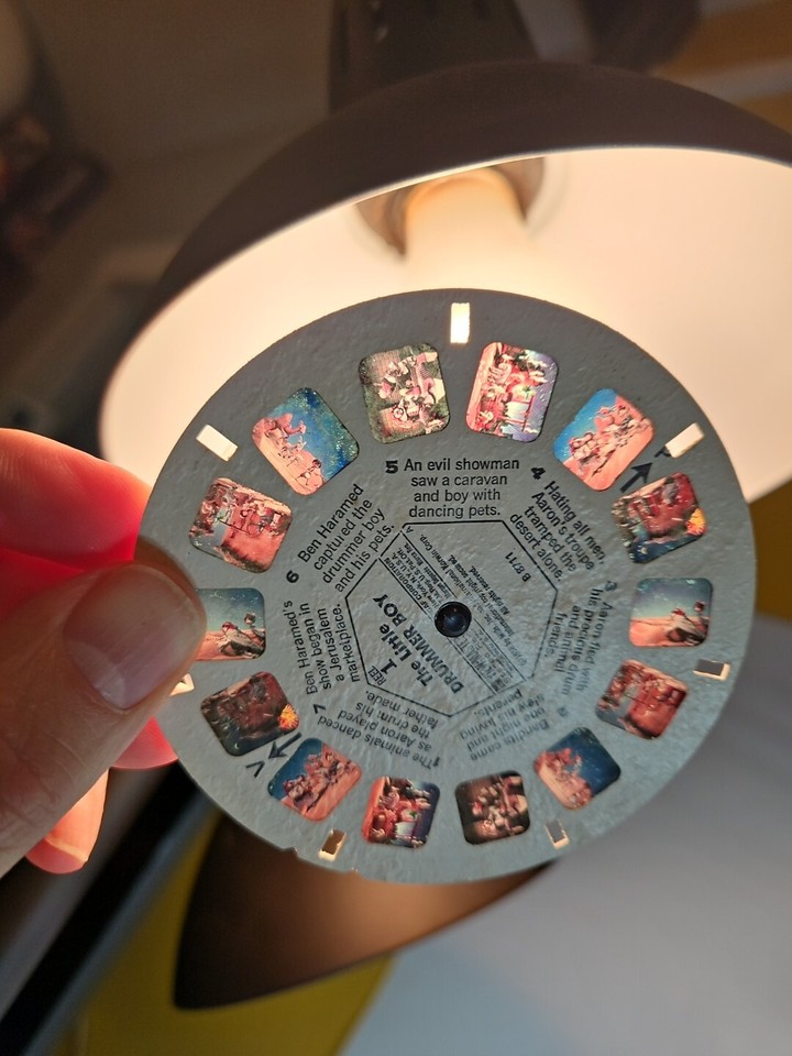 GAF Talking View-Master Projector Box Reels Vintage Lot 83S7 | eBay