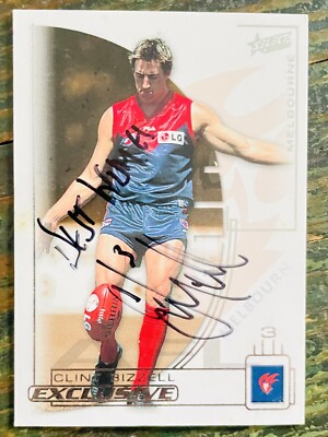 Clint Bizzell Signed 2002 AFL Select Melbourne Demons | eBay Australia