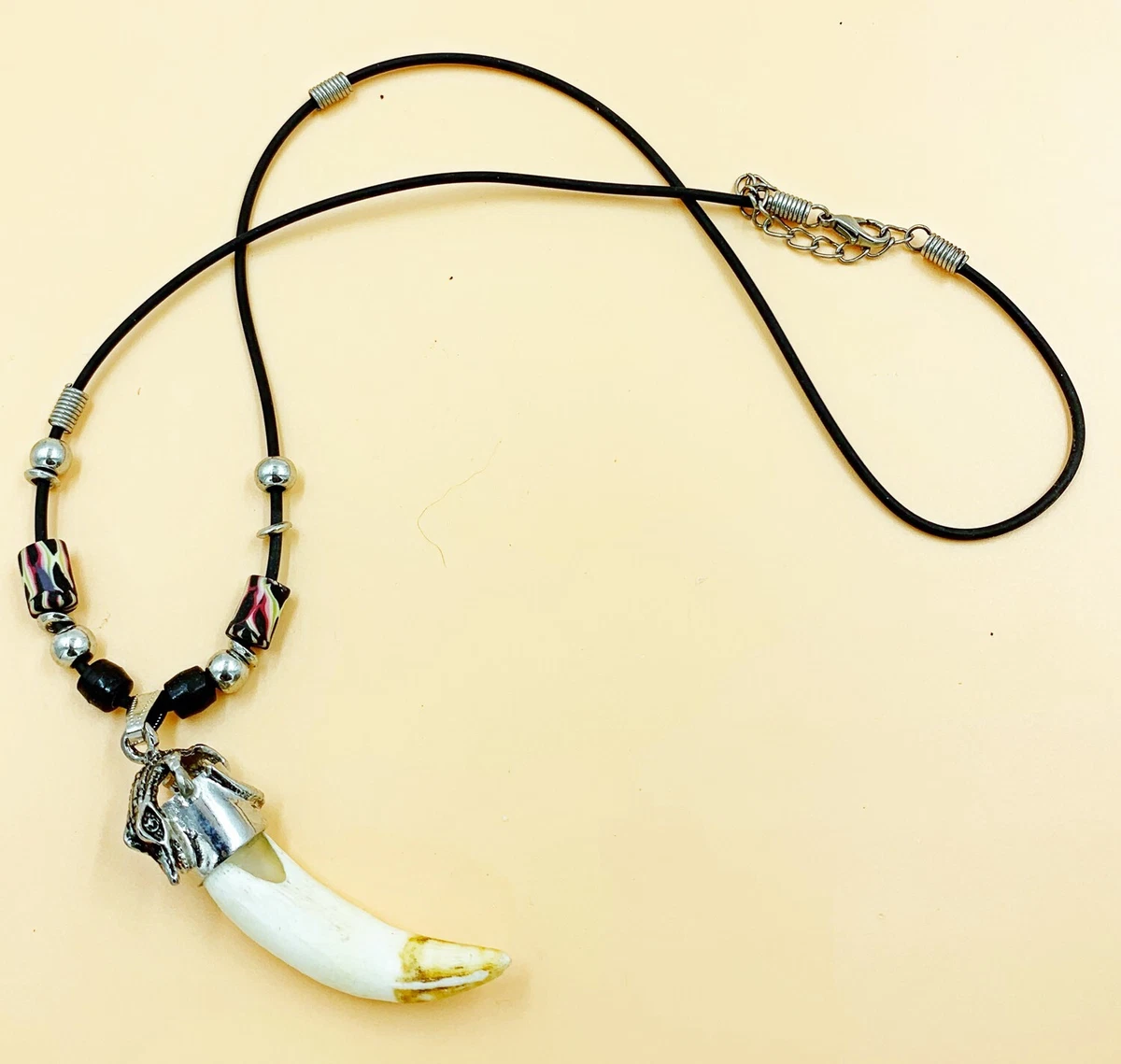 Alligator Tooth Necklace For Men
