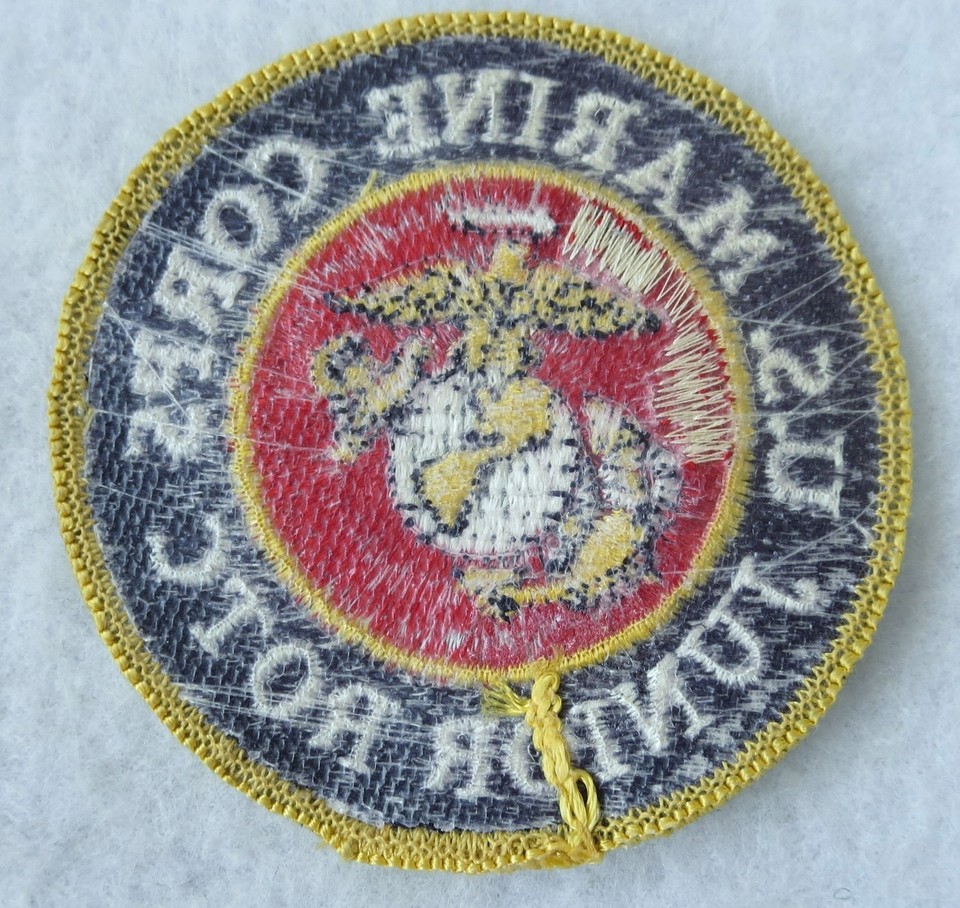 US MARINE CORPS JUNIOR ROTC PATCH Vintage ORIGINAL | eBay
