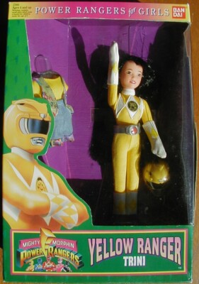 Trini Yellow Ranger Doll 1994 | eBay