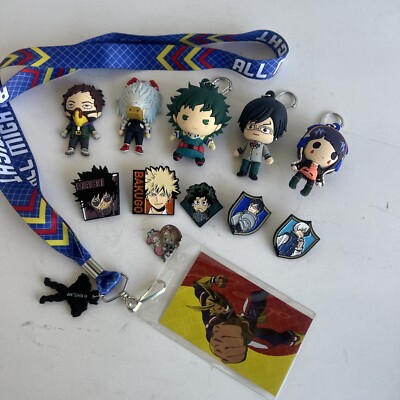 Lot Of My Hero Academia Key Clips, Magnets, Pins Kyoka Izumi Tents Kai ...