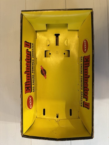 RARE Cox Eliminator II Gas Engine Powered Dragster W/ BOX Paperwork ...