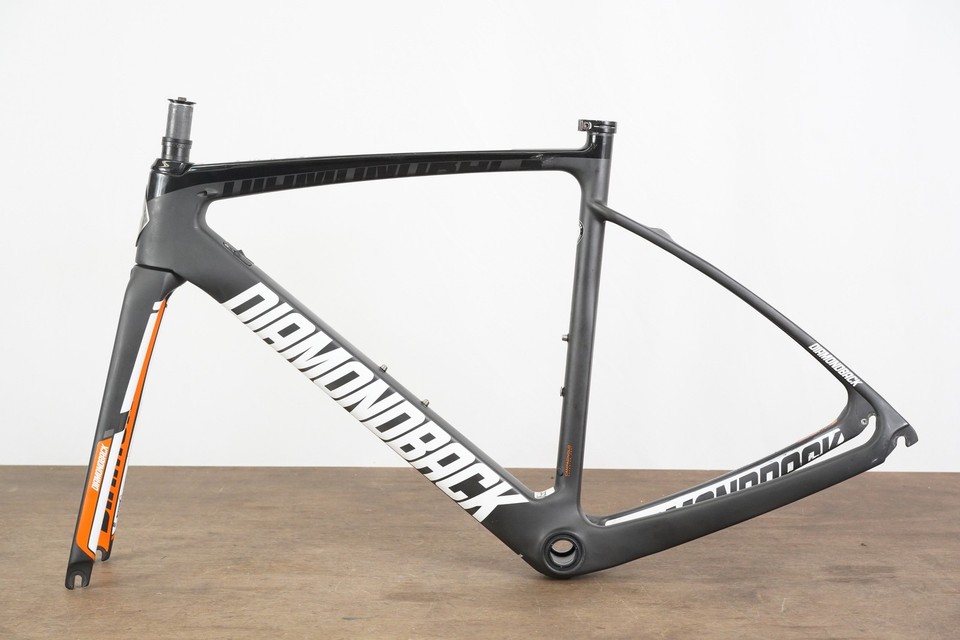 50cm Diamondback Podium Equipe Di2 Carbon Rim Brake Road Frameset | eBay