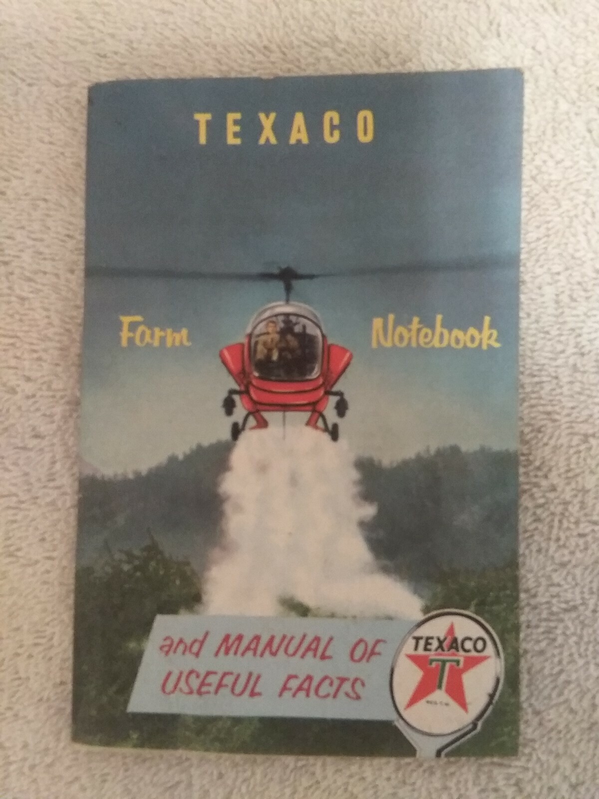 1950s Texaco Farm Notebook Manual of Useful Facts UNUSED | eBay