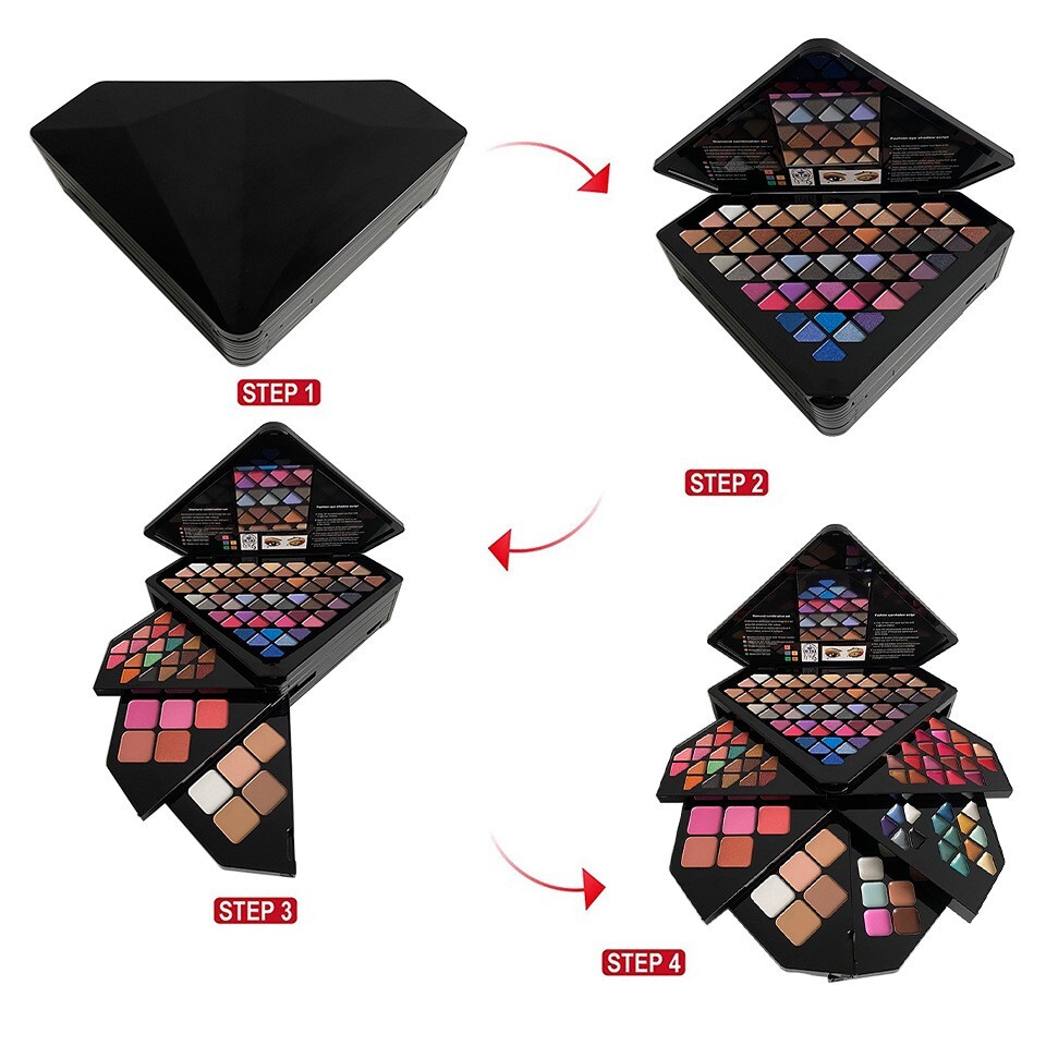 130 Colour Eyeshadow Eye Shadow Palette Makeup Kit Set Make Up ...