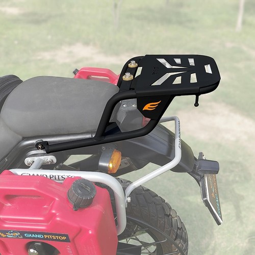"REAR CARRIER WITH PLATE, BLACK" FIT FOR ROYAL ENFIELD HIMALAYAN ...