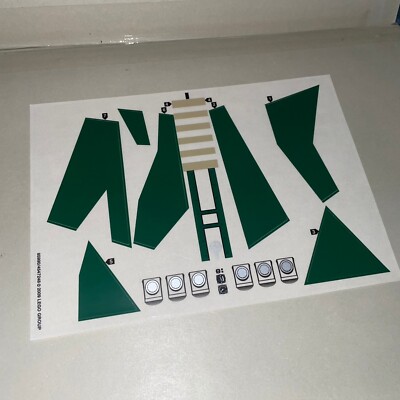 Lego Indiana Jones Original Sticker Sheet from Fight on the Flying Wing ...