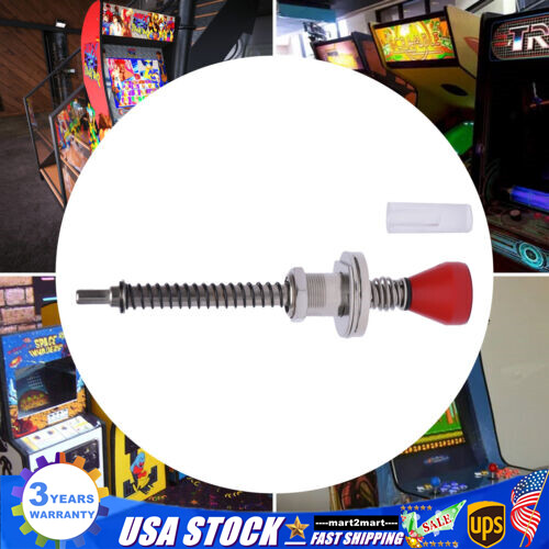 Pinball Loaded Spring Rod Machine Ball Plunger Shooter Assembly Arcade ...
