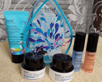 Belif Dive Into Moisture On the Go Travel Kit Five Travel Sizes in Cute ...