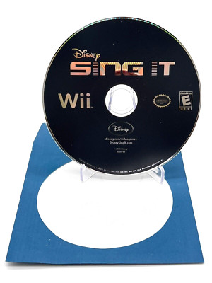 Disney Sing It (Nintendo Wii, 2008) DISC ONLY Tested 712725005658| eBay