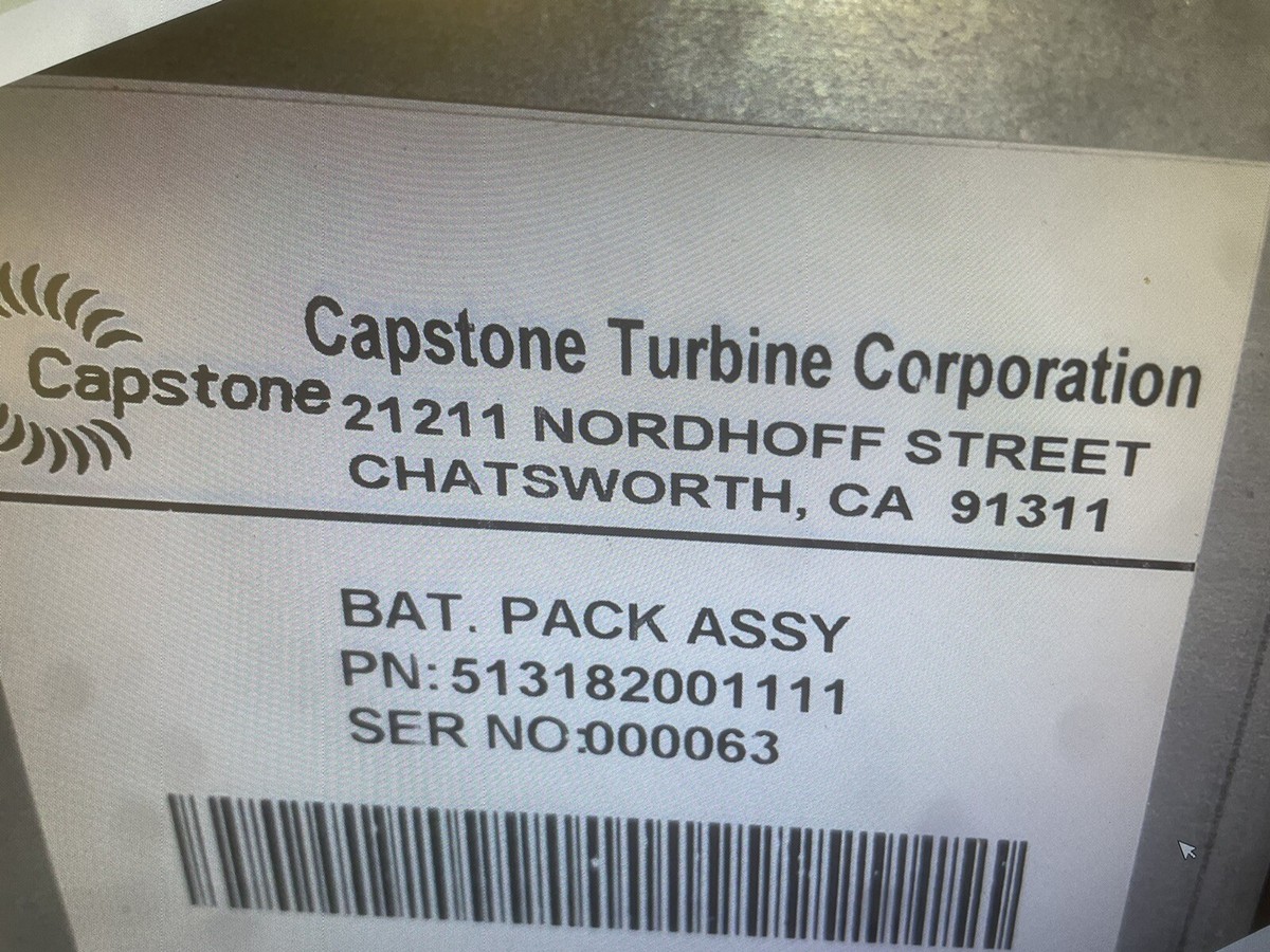 Capstone Turbine Logo With A Superior #microturbine Technology With