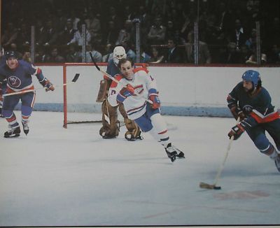 HOCKEY PRINT PHOTO GUY LAFLEUR MONTREAL VS GARY HOWATT ISLANDERS GL36 ...
