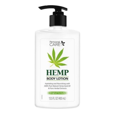 6 Bottles Personal Care Hemp Collection Body Lotion Original Formula 13 ...