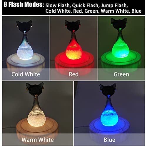 LED Light Rotating Display Base, Multicolor Spinning Round Crystal ...