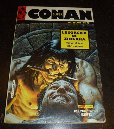 Buscema - Super Conan 5 - Marvel / Mon Journal | eBay