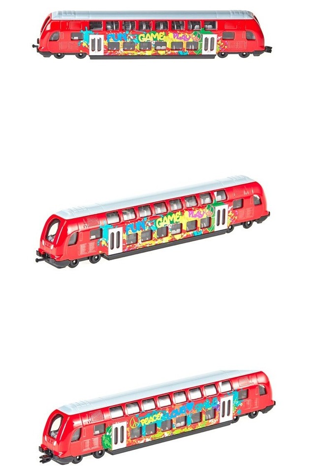 SIKU 1:87 Double-Decker Train Diecast Model Toy SK1791 | eBay