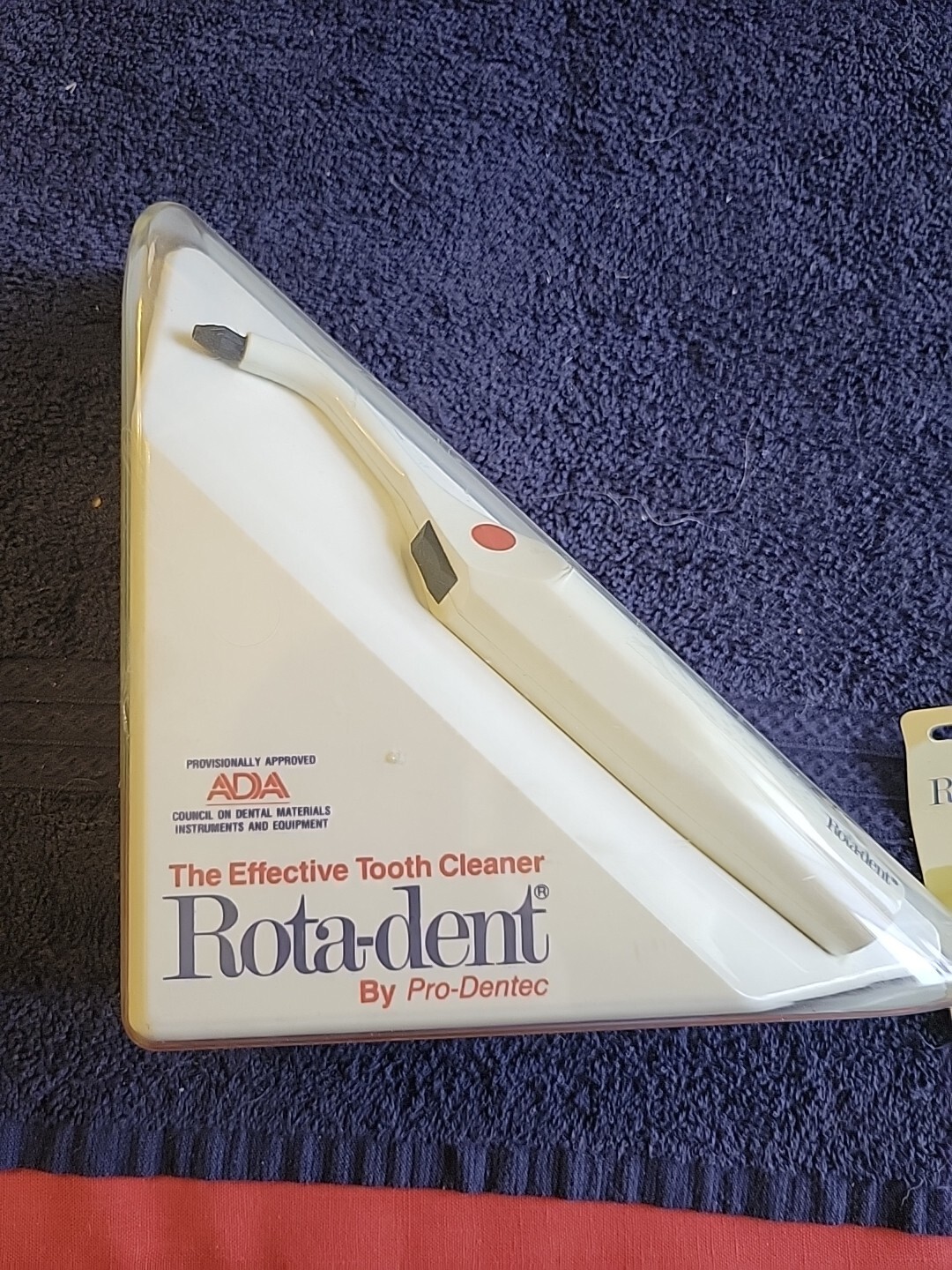 Original Rota-dent By Pro-Dentec In Orig Packaging-Pro Tooth Cleaner, W ...