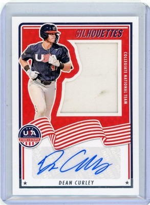 Dean Curley 2025 Panini USA Stars & Stripes Silhouettes Patch Auto | eBay