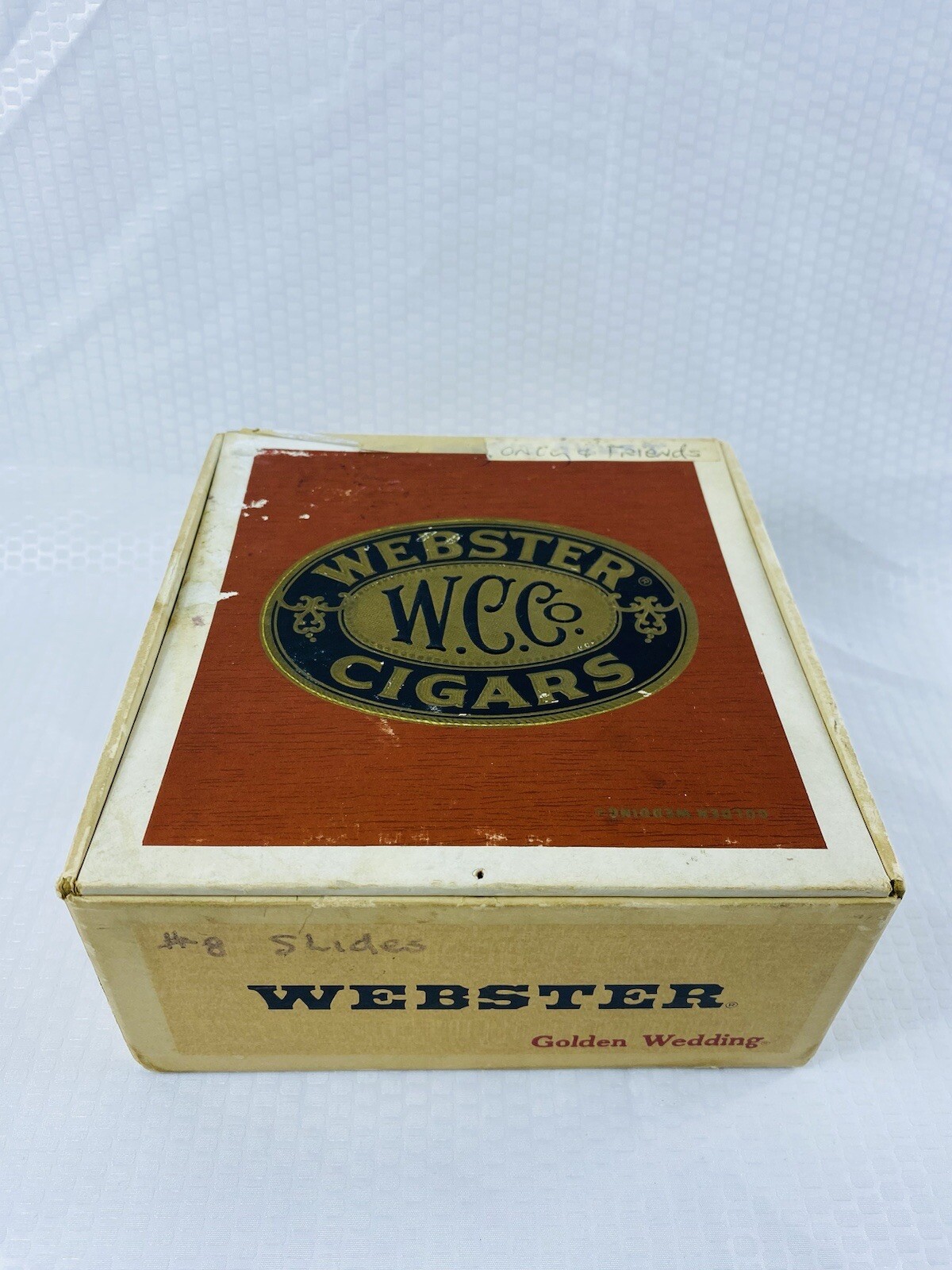 W.C. Co. WEBSTER CIGARS - Golden Wedding - Cigar Box | eBay