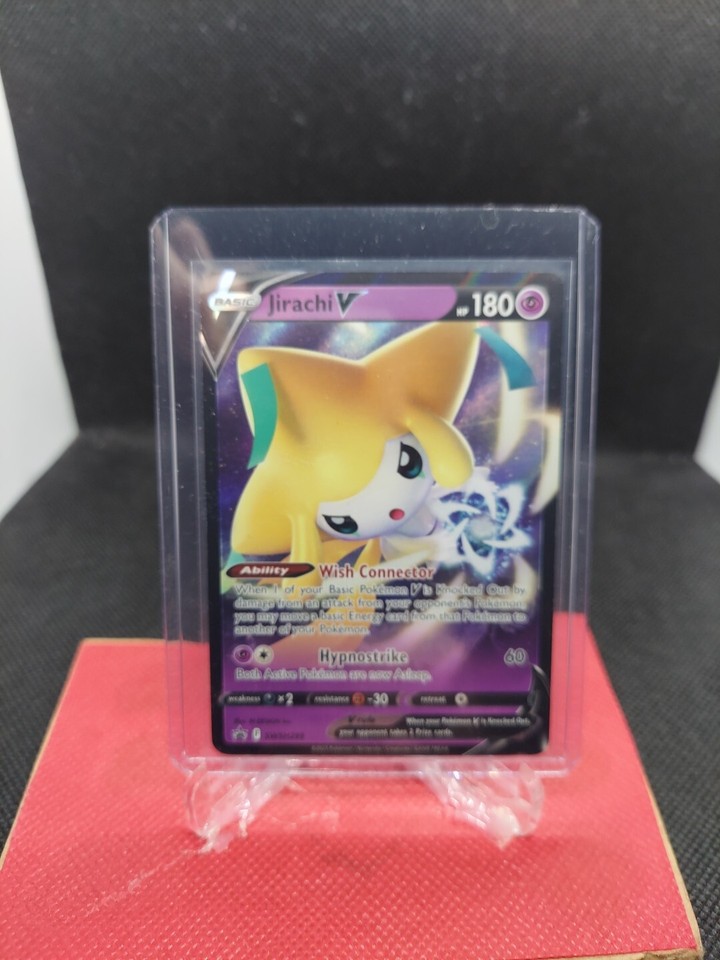 Pokemon TCG Jirachi V SWSH299 Jumbo/standard Exclusive Promo 2 Card Lot ...