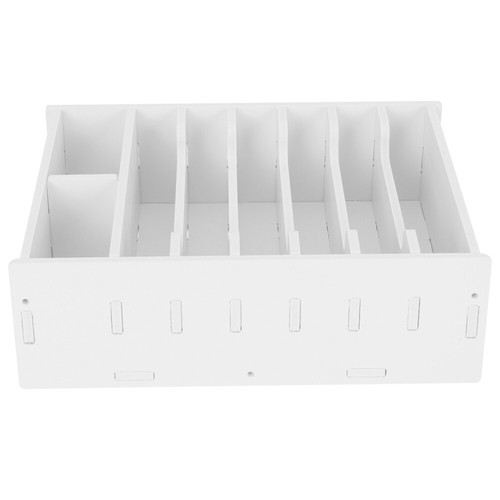 White Wooden Receipt Storage Box Office Cash Register Drawer Insert | eBay