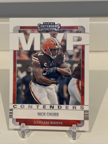 2022 Panini Contenders MVP Contenders #MVP-NCH Nick Chubb Insert | eBay