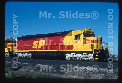 Original Slide SP Southern Pacific Fresh Kodachrome Paint SDP45 3201 In ...