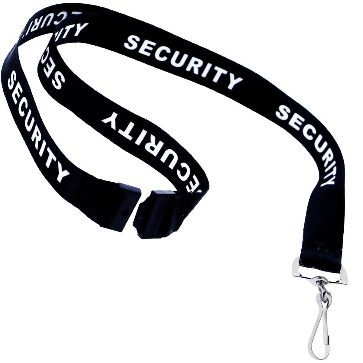 SECURITY Lanyard Keychain with Breakaway Clasp and ID Badge Clip for ...
