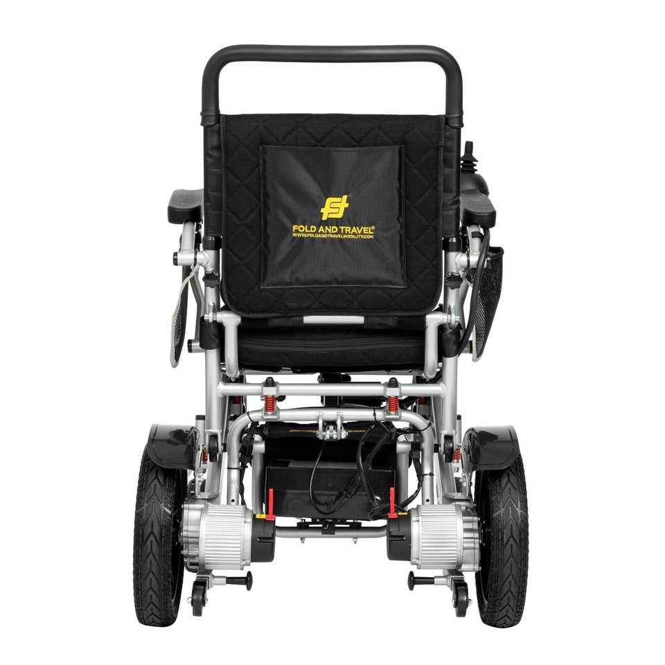 Fold And Travel Auto Folding Electric Wheelchair Lightweight Portable ...