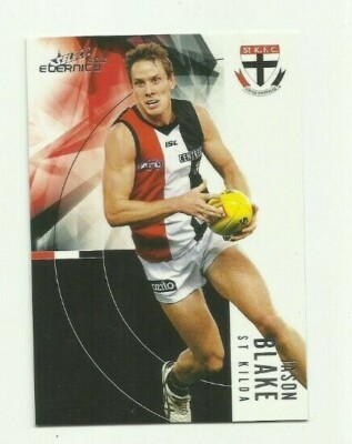 2012 SELECT ETERNITY ST KILDA JASON BLAKE # 173 COMMON CARD AFL | eBay ...