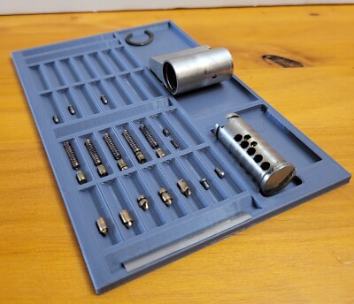 Mega Lock Pinning Tray - Many Slots - Locksmith/Locksport - Multiple ...