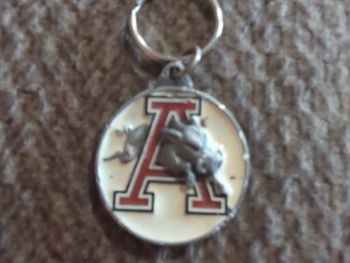 Vintage ARKANSAS RAZORBACK Metal Keychain By Bergamot #KTC-130 Made In ...