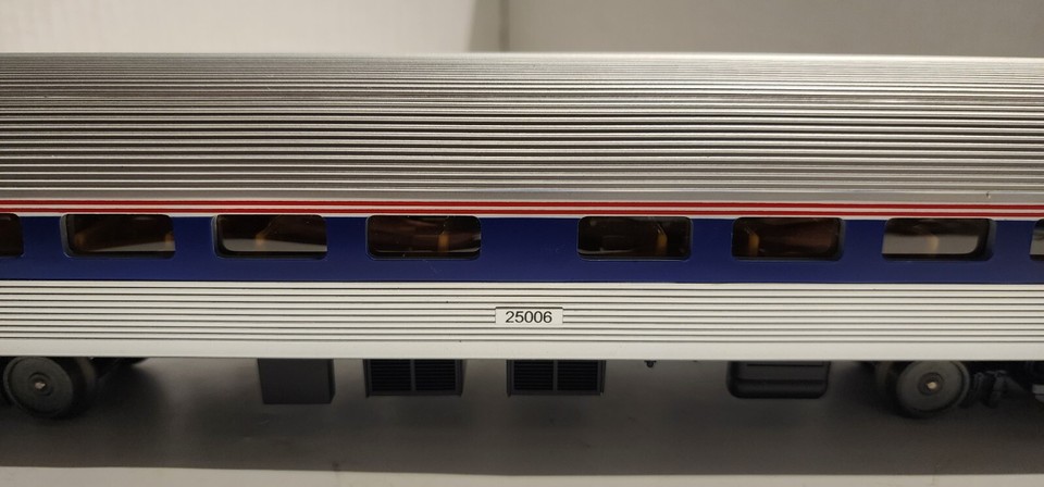 Railking By MTH O Scale Amfleet Coach Car Amtrak #25006 30-4230A | eBay