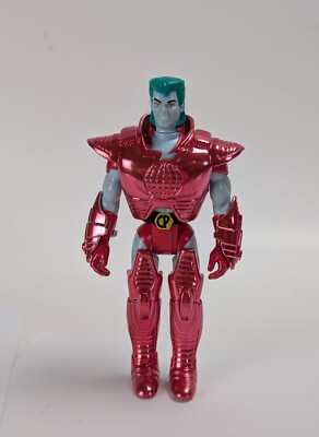 Tiger Toys The Planeteers Captain Planet with Pollution Armor & Sample ...
