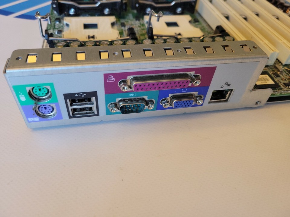 Gateway 980 Server Dual 603 Pin Socket Motherboard 4000818 w/ I/O ...