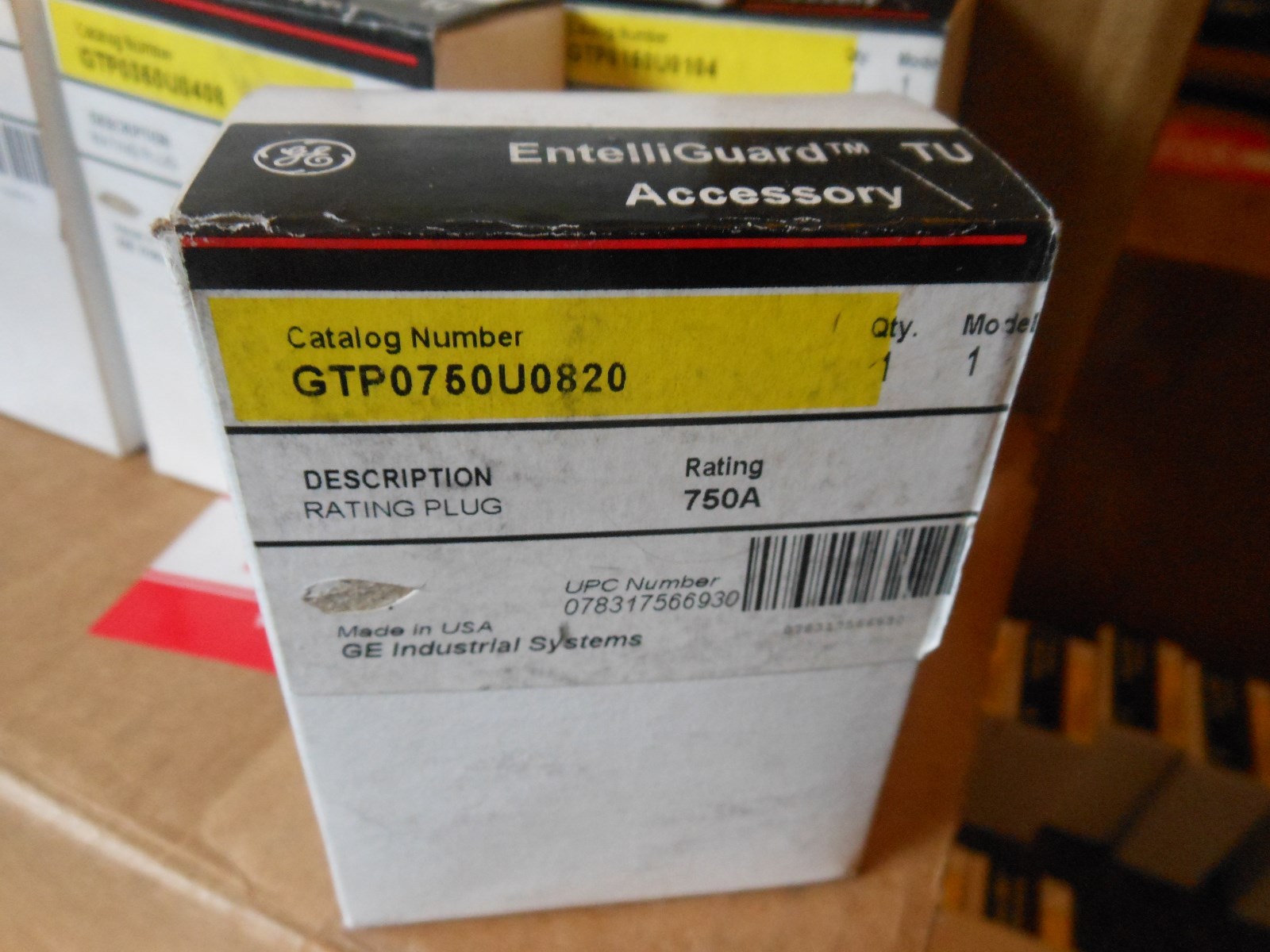 GE Spectra EntelliGuard TU GTP0750U0820 750amp circuit breaker rating ...