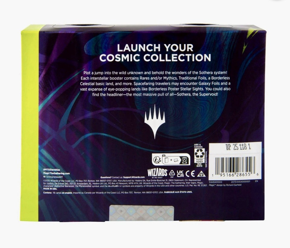 Magic The Gathering: Edge of Eternities Collector Omega Booster Box💥New ...